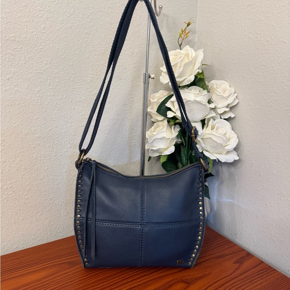 The Sak | Bags | The Sak Navy Blue Studded Shoulder Bag | Poshmark
